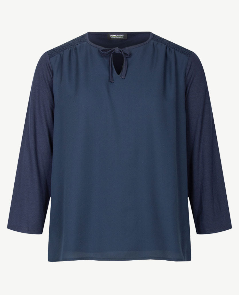 Frank Walder - Blousetop - Navy – DRESSYOURPARENTS
