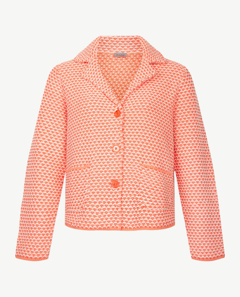 Rabe - Blazervest - Mandarijn met wit – DRESSYOURPARENTS