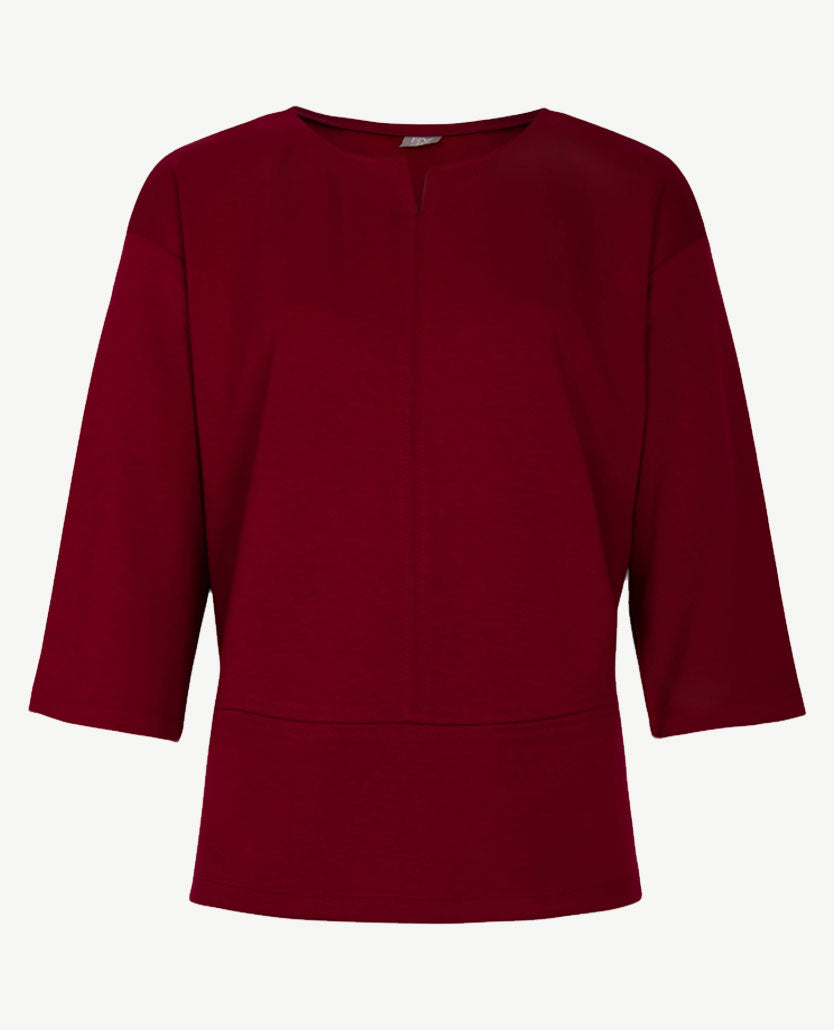 Rabe - Top/tuniek - 3/4 mouw - Jersey - Bordeaux – DRESSYOURPARENTS