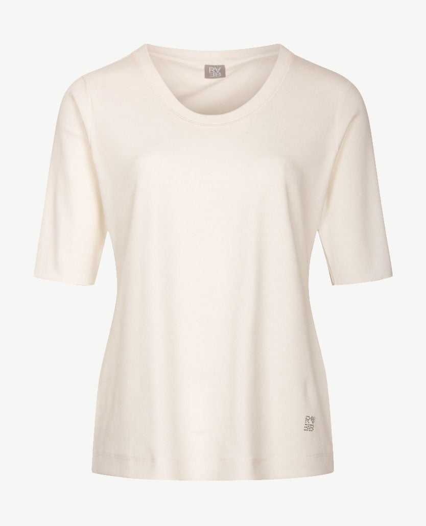 Rabe - Top- Ronde hals - Ecru – DRESSYOURPARENTS